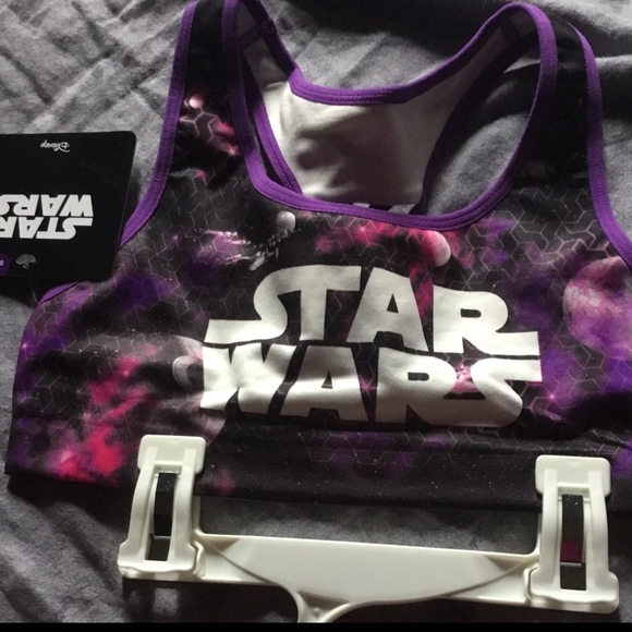 Star Wars | Accessories | Star Wars Racer Sports Bra Girls Size 416 Xl ...